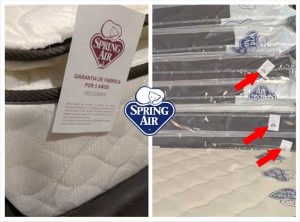 ¿Cómo saber si un colchón Spring Air es Original? + En 5 PASOS
